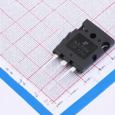 China High voltage power transistor Minos MJL21194 NPN triple diffused for 100 watt audio amplifier output stages for sale