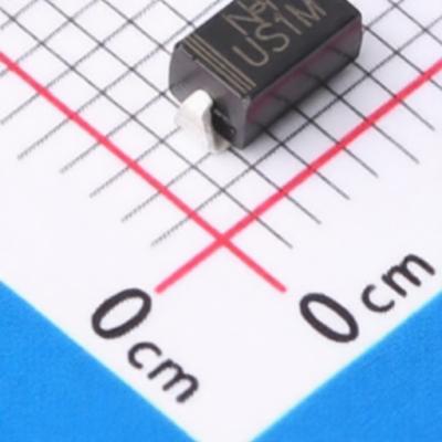 China Low Voltage NH US1M Ultrafast Rectifier with Molded Plastic Epoxy and Flame Retardant Classification for sale