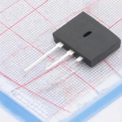 China Bridge rectifier MSKSEMI GBU2510-MS with 350 amperes peak surge overload and molded plastic body design for sale