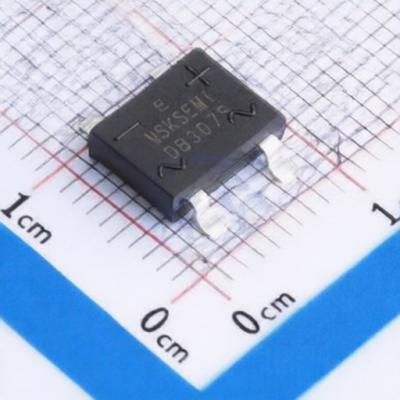China Durable molded plastic bridge rectifier MSKSEMI DB307S providing solution for printed circuit board power circuits for sale