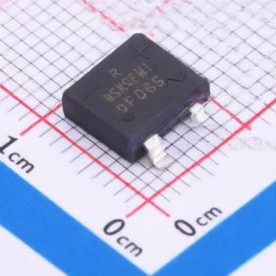 China Molded plastic body bridge rectifier MSKSEMI DF06S designed for power supply and conversion circuit for sale