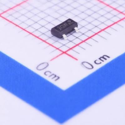 China Nexperia BC857C 215 PNP transistor with 100 milliamp collector current in surface mount SOT23 package for sale