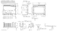China motor control 3 phase dc ac inverter Mitsubishi Group PSS30S92F6 AG transfer molding insulated type for sale