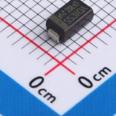 China Schottky Rectifier NH SS310A 100V DO214AC Package Lead Free RoHS Compliant Low Forward Voltage Drop for sale