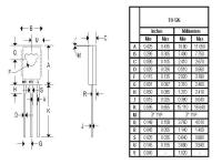 China Silicon Triac 40A Onsemi 2N6070A High Reliability Screened Version Operating Temperature Range Rated for sale