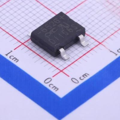 China 600 volt single phase bridge rectifier PANJIT DI156S R2 10001 plastic surface mount glass passivated for sale
