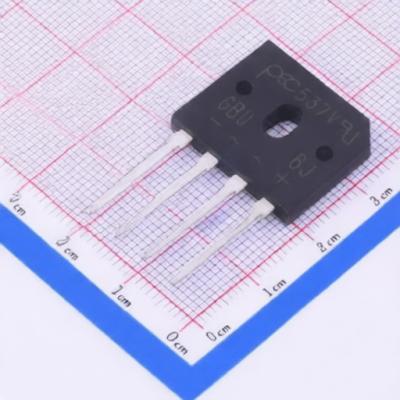 China Glass passivated bridge rectifier PANJIT GBU6J B0 100A2 6 amp current molded plastic housing for pcb for sale