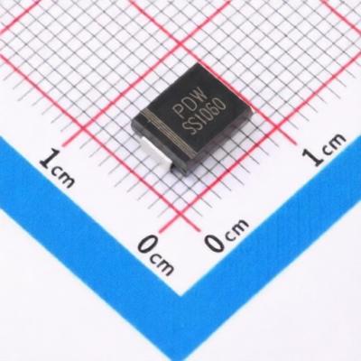 China Surface Mount Schottky Diode PDW SS106C with High Forward Surge Current and Temperature Resistance for sale