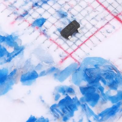 China Switching transistor PANJIT MMBT4401-AU R1 000A1 NPN type with 40 volts VCEO and plastic SOT-23 package for sale