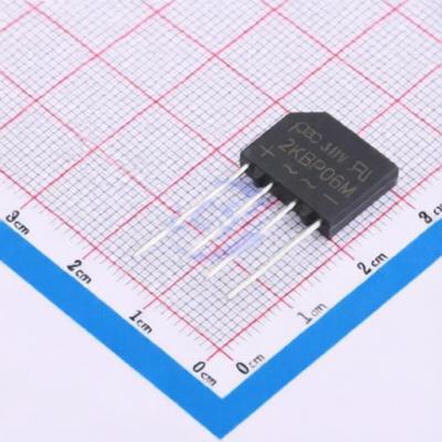 China 600 Volt 2 Ampere Bridge Rectifier PANJIT 2KBP06M BO 10001 with UL Certification and RoHS Compliance for sale