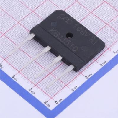 China Durable molded plastic bridge rectifier PANJIT KBJ3510 B0 10001 compliant with EU RoHS2 0 directives for sale