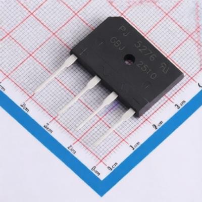 China Bridge Rectifier PANJIT GBJ2510 T0 00601 1000V 25A Glass Passivated for Electronic Device Protection for sale