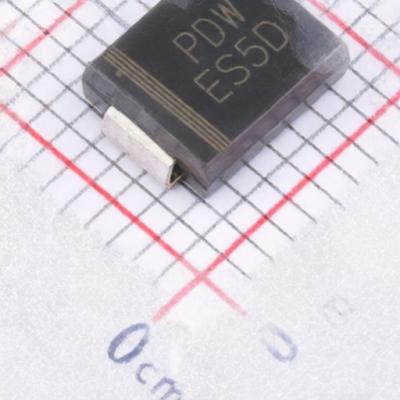 China Surface Mount PDW ES5DC Super Fast Diode with Built In Strain Relief and UL 94V 0 Flammability Rating for sale