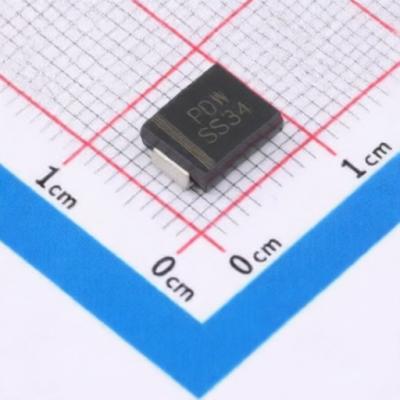 China Surface Mount Schottky Diode PDW SS34C with High Forward Surge Current and Temperature Resistance for sale