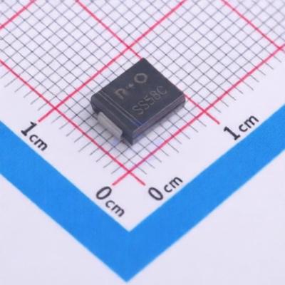 China R O SS58C Surface Mount Schottky Rectifier with Solder Plated Terminals and Cathode Polarity Marking for sale
