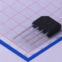 China PANJIT KBL406 B0 10001 bridge rectifier glass passivated 600 volts 4 amperes for pcb circuit performance for sale