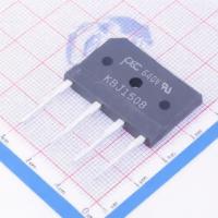 China Glass passivated bridge rectifier PANJIT KBJ1508 B0 10001 with 800 volts and 15 amperes current rating for sale