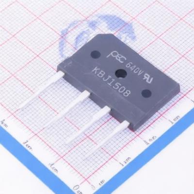 China Glass passivated bridge rectifier PANJIT KBJ1508 B0 10001 with 800 volts and 15 amperes current rating for sale