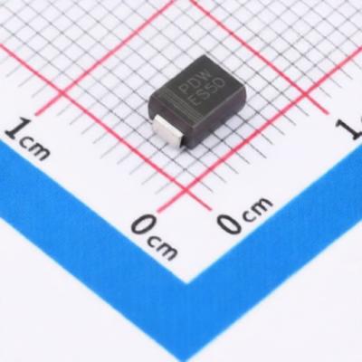 China Surface Mount Diode PDW ES5DB with SMB Package Low Reverse Leakage and High Surge Current Capability for sale