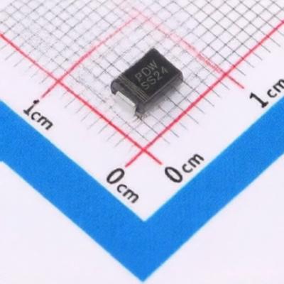 China Schottky Barrier Diode PDW SS24B for High Temperature Soldering and Automated Placement Applications for sale