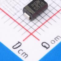 China Schottky Barrier Diode PDW SS26A with Solder Plated Terminals and Color Band Cathode Identification for sale