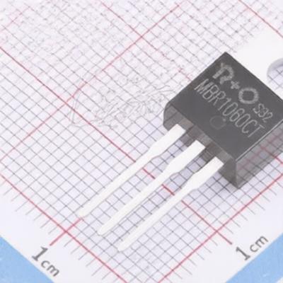 China R O MBR1060CT Schottky Rectifier Featuring Low Forward Voltage Drop for High Frequency Power Systems for sale