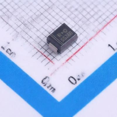 China Surface Mount Schottky Barrier Rectifier R O SS38B for High Frequency Inverters and DC DC Converters for sale