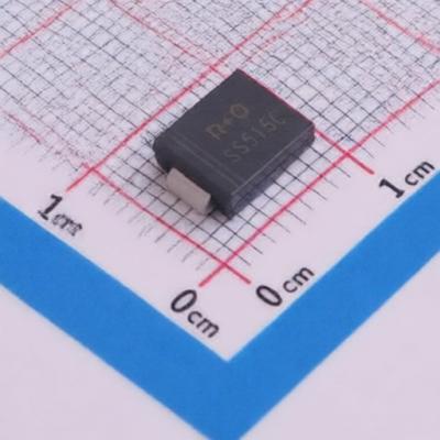 China Surface Mount Schottky Barrier Rectifier R O SS515C for High Frequency Inverters and DC DC Converters for sale