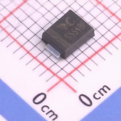 China High Surge Current Surface Mount Rectifier R O SS54BF with Cathode Line Marking and RoHS Compliance for sale