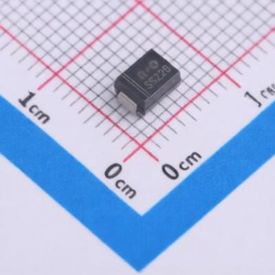 China Surface Mount Schottky Barrier Rectifier R O SS22B for High Frequency Inverters and DC DC Converters for sale