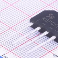 China Molded plastic bridge rectifier Shikues KBP06G rated 59V ideal for printed circuit board and general for sale