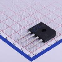 China molded plastic glass passivated bridge rectifiers Shikues GBU10K suitable for various mounting positions for sale