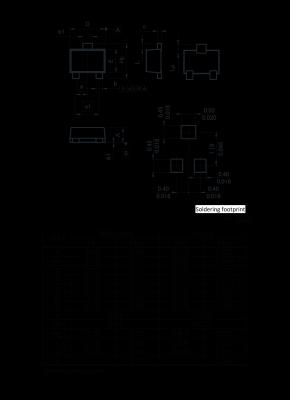China Digital transistor ROHM DTD543XE3TL featuring integrated resistors for switching and inverter circuit configuration for sale