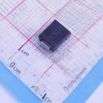 China High current capability diode RUILON RS3B with 100 volt peak reverse voltage and fast recovery time for sale