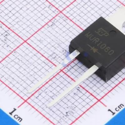 China Lead Free SEP MUR1060 Super Fast Rectifier with Solderable Leads and Glass Passivated Chip Junctions for sale