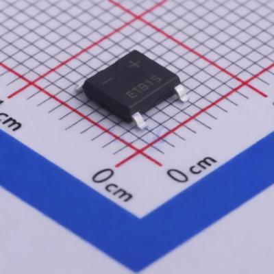 China Surface Mount Bridge Rectifier Shikues EABS21 with 1.25A Forward Current and Low Profile ABS LBF Case for sale