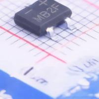 China Surface Mount Bridge Rectifier Shikues MB2F 0.8A with 200V Reverse Voltage and Glass Passivated Chip for sale