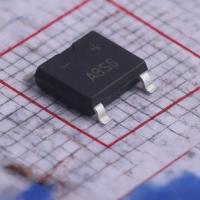 China Surface Mount Glass Passivated Bridge Rectifier Shikues ABS6 with Reverse Voltage 100 to 1000V and Forward Current 0.8A for sale