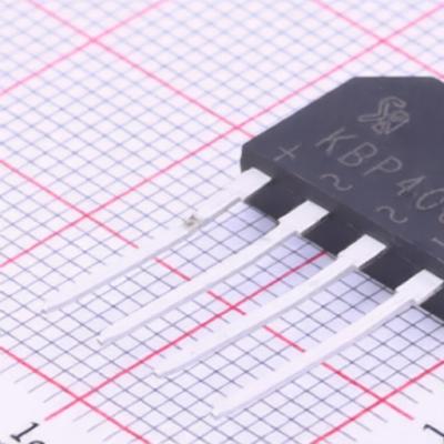 China molded plastic rectifier diode Shikues KBP406 rated 900V max repetitive peak reverse voltage for pcb for sale