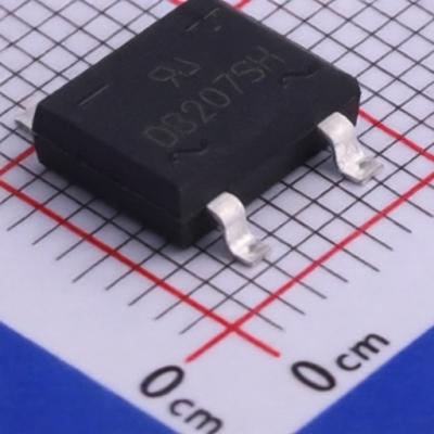 China Glass Passivated Die Bridge Rectifier Shikues DB207S Single Phase Half Wave Surface Mount Component for sale