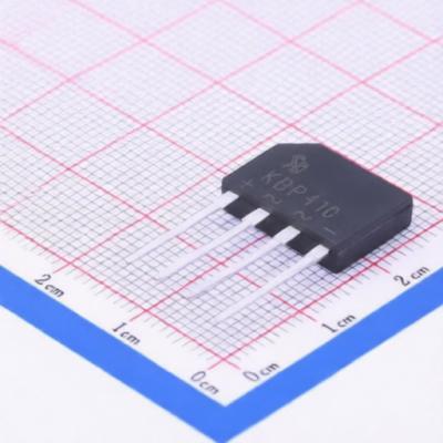 China 59V Bridge Rectifier Molded Plastic Construction UL 94V0 Flammability Classification Shikues KBP410 for sale