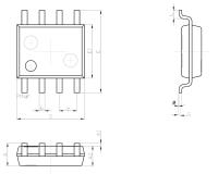 China 60V N Channel Power MOSFET Siliup SP60N08GP8 Featuring Split Gate Trench Technology for Power Switching for sale