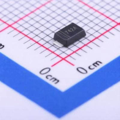 China Silicon Planar Zener Diodes with Power Dissipation Max 1 Watt and Voltage Range 3.3V to 30V Shikues 1SMAF4742A for sale