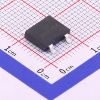 China Surface Mount Bridge Rectifier Shikues DB157S with 1.5 Amp Current and UL 94V Rated Plastic Material for sale