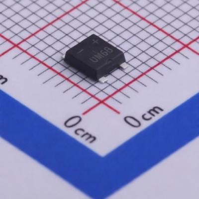 China Surface mount glass passivated bridge rectifier Shikues LUM6B with 1A average rectified output current for sale