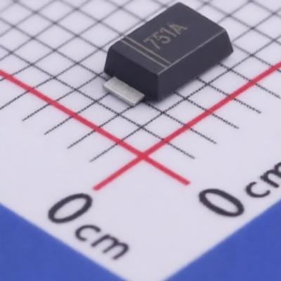 China Silicon Planar Zener Diode Shikues 1SMAF4751A Surface Mount SMAF Package 1 Watt Power Dissipation for sale
