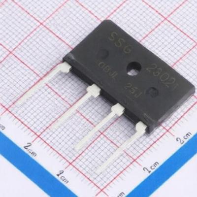 China Glass Passivated Single Phase Bridge Rectifier SMC GBJL25J 25 Amp 600 Volt Rectifier Device for sale