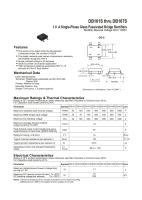China General purpose rectifier diode TDSEMIC DB107S-TD with RoHS certification and robust electrical specs for sale