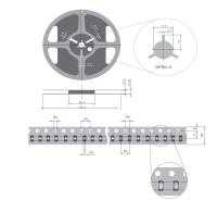 China Compact SOD523P Schottky Barrier Diode TOREX XBS023P11R-G for Low Current Rectification Applications for sale