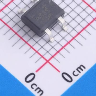 China SMC MB6S bridge rectifier featuring molded plastic construction and glass passivated die for operation for sale